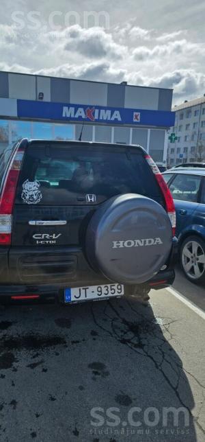Melns Honda CR-V 2006 Rīga, ar dzinēja tilpumu 2.20 L un nobraukumu 435 tūkst. km par 952 €, foto 3 vietnē AUTOMOTO.COM.LV