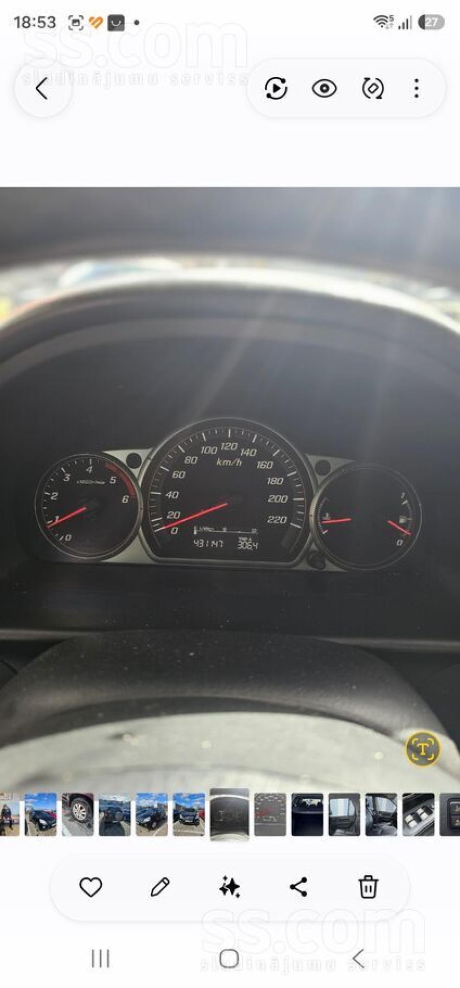 Melns Honda CR-V 2006 Rīga, ar dzinēja tilpumu 2.20 L un nobraukumu 435 tūkst. km par 952 €, foto 12 vietnē AUTOMOTO.COM.LV