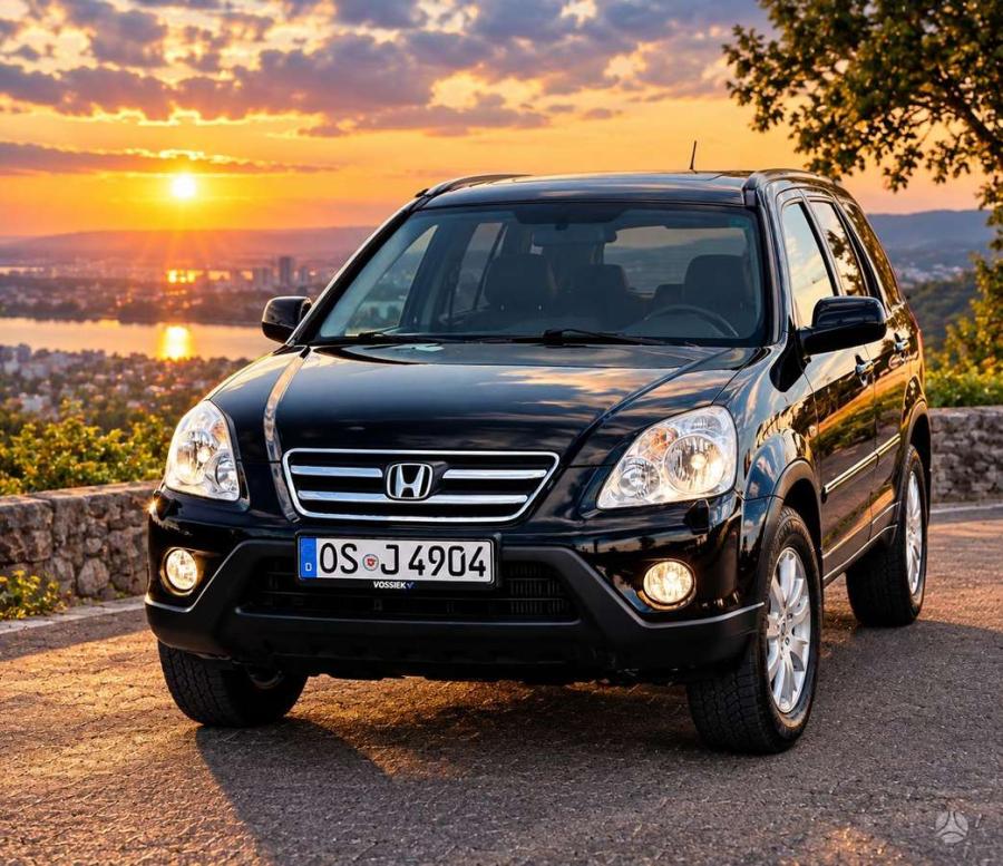 Melns Honda CR-V 2006 Viļņa, ar dzinēja tilpumu 2.20 L un nobraukumu 247 tūkst. km par 4850 €, foto 1 vietnē AUTOMOTO.COM.LV