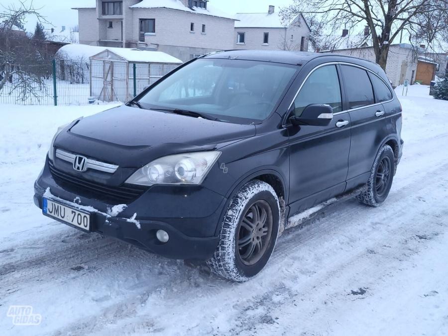Black Honda CR-V 2007 in Radviliskis, with an engine capacity of 2.20 L and mileage of 260 thousand km for 3100 €, photo 1 on AUTOMOTO.COM.LV