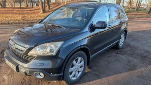Melns Honda CR-V 2007 Šauļi, ar dzinēja tilpumu 2.00 L un nobraukumu 299 tūkst. km par 3900 €, foto  vietnē AUTOMOTO.COM.LV