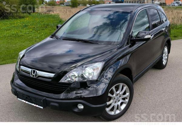 Melns Honda CR-V 2007 Daugavpils, ar dzinēja tilpumu 2.20 L un nobraukumu 321 tūkst. km par 4800 €, foto 3 vietnē AUTOMOTO.COM.LV