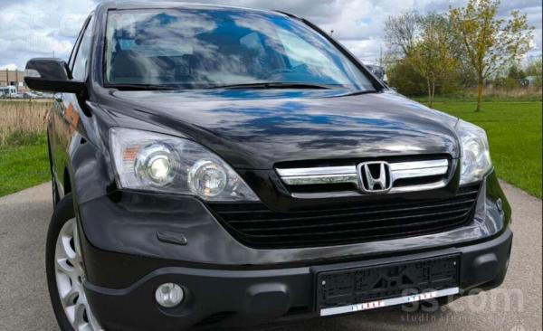 Melns Honda CR-V 2007 Daugavpils, ar dzinēja tilpumu 2.20 L un nobraukumu 321 tūkst. km par 4800 €, foto 4 vietnē AUTOMOTO.COM.LV