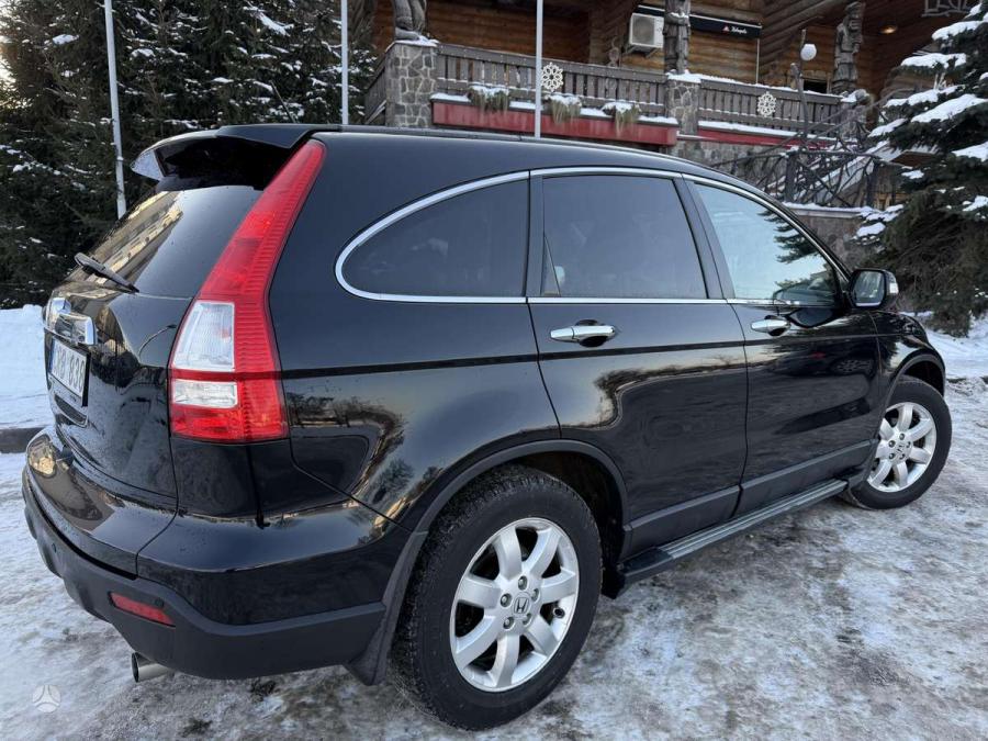 Black Honda CR-V 2007 in Kaunas, with an engine capacity of 2.00 L and mileage of 279 thousand km for 4950 €, photo 21 on AUTOMOTO.COM.LV