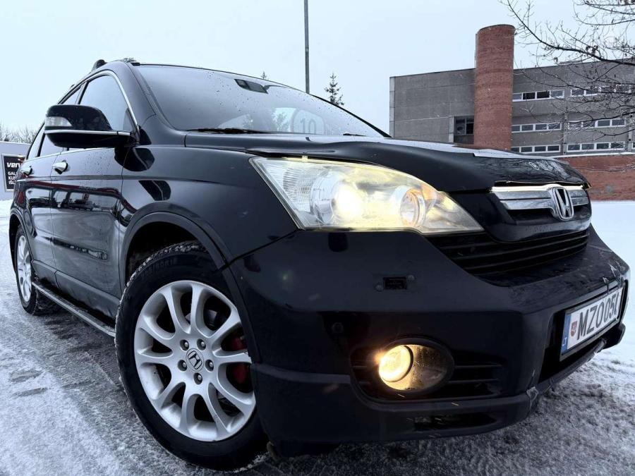 Black Honda CR-V 2007 in Kaunas, with an engine capacity of 2.00 L and mileage of 278 thousand km for 5750 €, photo 13 on AUTOMOTO.COM.LV