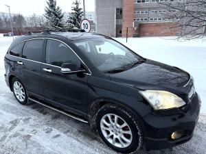 Black Honda CR-V 2007 in Kaunas, with an engine capacity of 2.00 L and mileage of 278 thousand km for 5500 €, photo 2 on AUTOMOTO.COM.LV
