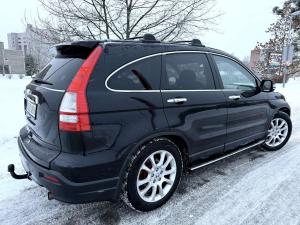 Black Honda CR-V 2007 in Kaunas, with an engine capacity of 2.00 L and mileage of 278 thousand km for 5500 €, photo 4 on AUTOMOTO.COM.LV