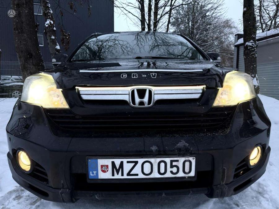 Black Honda CR-V 2007 in Kaunas, with an engine capacity of 2.00 L and mileage of 278 thousand km for 5500 €, photo 23 on AUTOMOTO.COM.LV