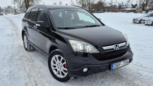 Black Honda CR-V 2007 in Utena, with an engine capacity of 2.20 L and mileage of 400 thousand km for 3890 €, photo  on AUTOMOTO.COM.LV