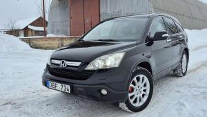 Black Honda CR-V 2007 in Utena, with an engine capacity of 2.20 L and mileage of 400 thousand km for 3890 €, photo 5 on AUTOMOTO.COM.LV
