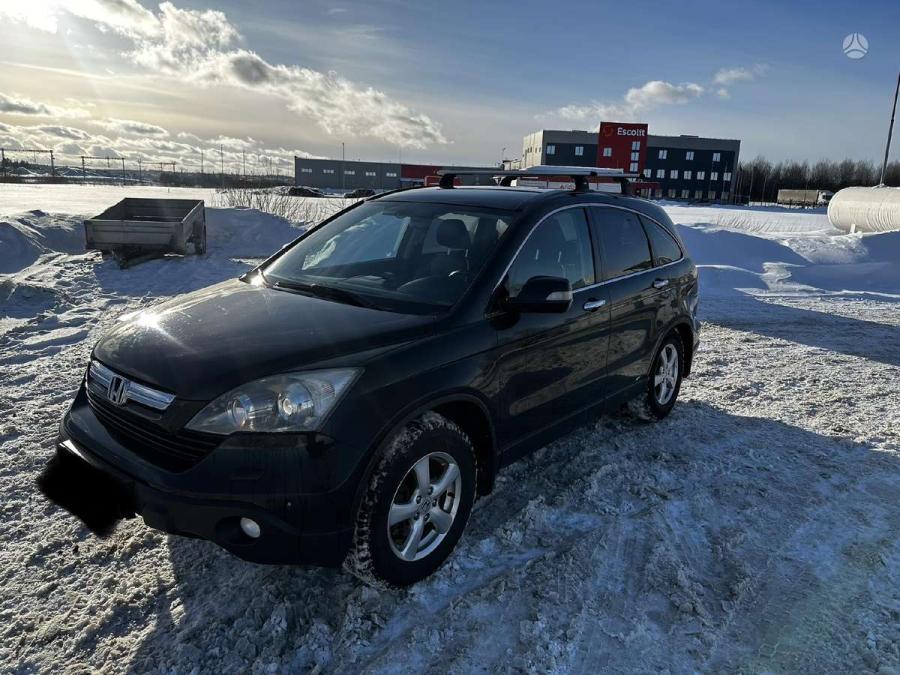 Black Honda CR-V 2007 in Telschi, with an engine capacity of 2.00 L and mileage of 265 thousand km for 3500 €, photo 22 on AUTOMOTO.COM.LV