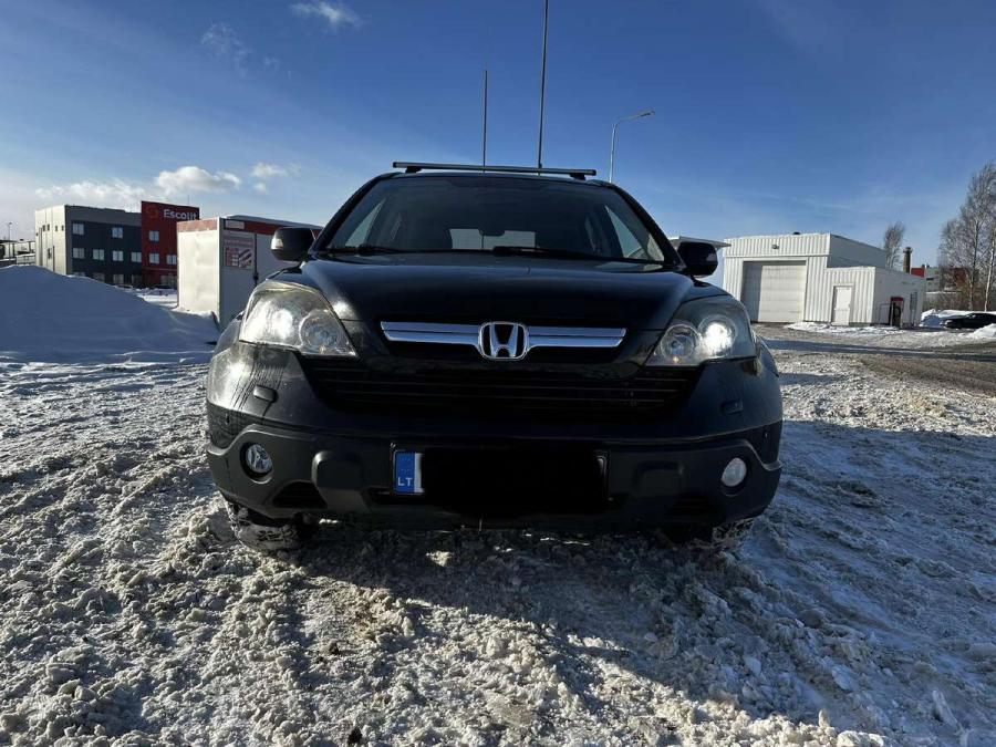 Black Honda CR-V 2007 in Telschi, with an engine capacity of 2.00 L and mileage of 265 thousand km for 3500 €, photo 23 on AUTOMOTO.COM.LV
