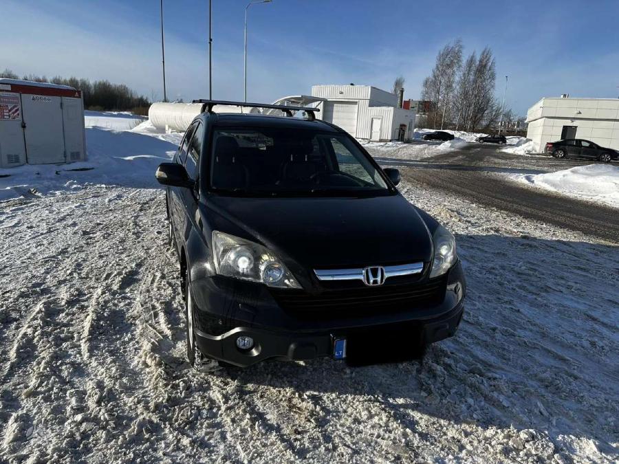 Black Honda CR-V 2007 in Telschi, with an engine capacity of 2.00 L and mileage of 265 thousand km for 3500 €, photo 24 on AUTOMOTO.COM.LV