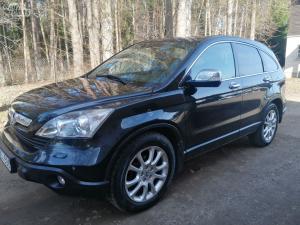 Melns Honda CR-V 2007 Utena, ar dzinēja tilpumu 2.20 L un nobraukumu 362 tūkst. km par 3900 €, foto  vietnē AUTOMOTO.COM.LV