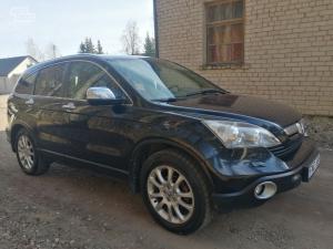 Melns Honda CR-V 2007 Utena, ar dzinēja tilpumu 2.20 L un nobraukumu 362 tūkst. km par 3900 €, foto 3 vietnē AUTOMOTO.COM.LV