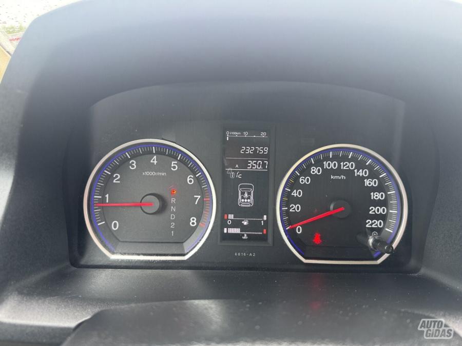 Melns Honda CR-V 2007 Marijampole, ar dzinēja tilpumu 2.00 L un nobraukumu 232 tūkst. km par 4200 €, foto 15 vietnē AUTOMOTO.COM.LV