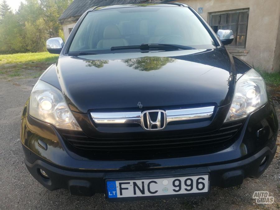 Melns Honda CR-V 2007 Utena, ar dzinēja tilpumu 2.20 L un nobraukumu 362 tūkst. km par 3800 €, foto 10 vietnē AUTOMOTO.COM.LV