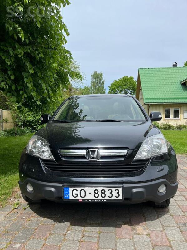 Melns Honda CR-V 2007 Rīga, ar dzinēja tilpumu 2.20 L un nobraukumu 193 tūkst. km par 4900 €, foto 1 vietnē AUTOMOTO.COM.LV