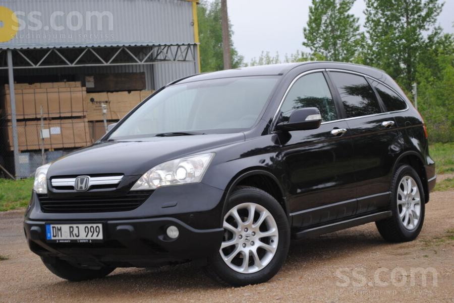 Melns Honda CR-V 2007 Rīga, ar dzinēja tilpumu 2.20 L un nobraukumu 225 tūkst. km par 6990 €, foto 1 vietnē AUTOMOTO.COM.LV