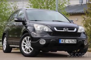 Melns Honda CR-V 2007 Tukums, ar dzinēja tilpumu 2.20 L un nobraukumu 283 tūkst. km par 4290 €, foto  vietnē AUTOMOTO.COM.LV
