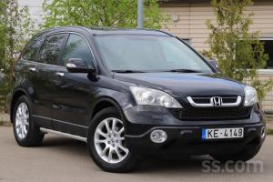 Melns Honda CR-V 2007 Tukums, ar dzinēja tilpumu 2.20 L un nobraukumu 283 tūkst. km par 4290 €, foto 3 vietnē AUTOMOTO.COM.LV