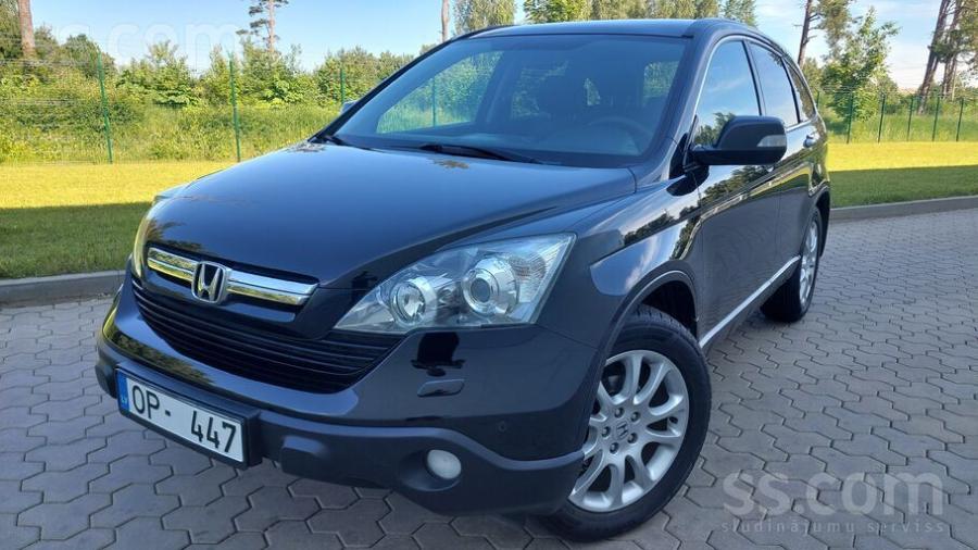 Melns Honda CR-V 2007 Rīga, ar dzinēja tilpumu 2.20 L un nobraukumu 275 tūkst. km par 6450 €, foto 3 vietnē AUTOMOTO.COM.LV