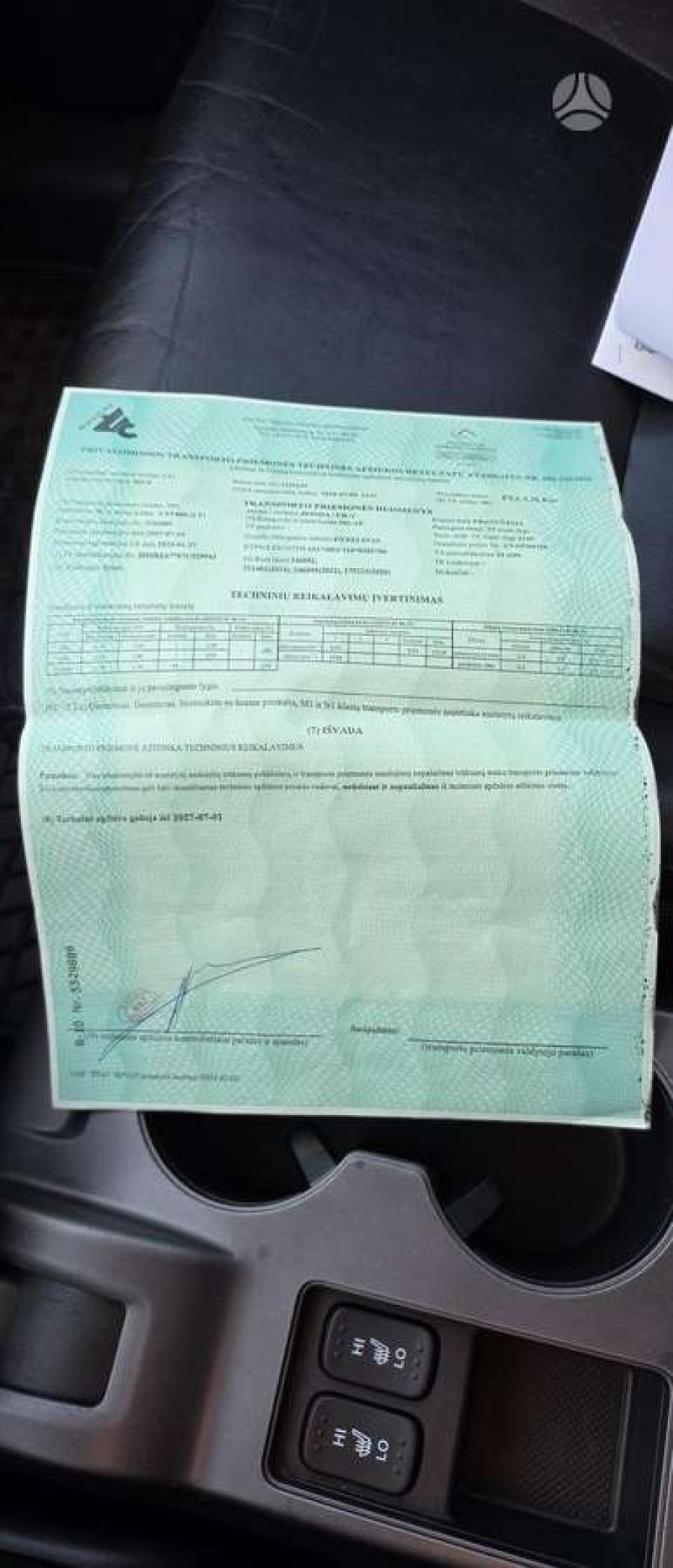 Черный Хонда СРВ 2007 в Шяуляй, объемом двигателя 2.20 л и пробегом 360 тыс. км за 5500 €, фото 13 на AUTOMOTO.COM.LV