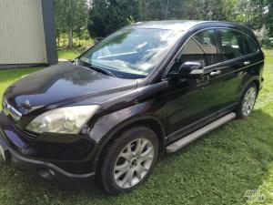 Melns Honda CR-V 2007 Molėtai, ar dzinēja tilpumu 2.20 L un nobraukumu 379 tūkst. km par 3500 €, foto  vietnē AUTOMOTO.COM.LV
