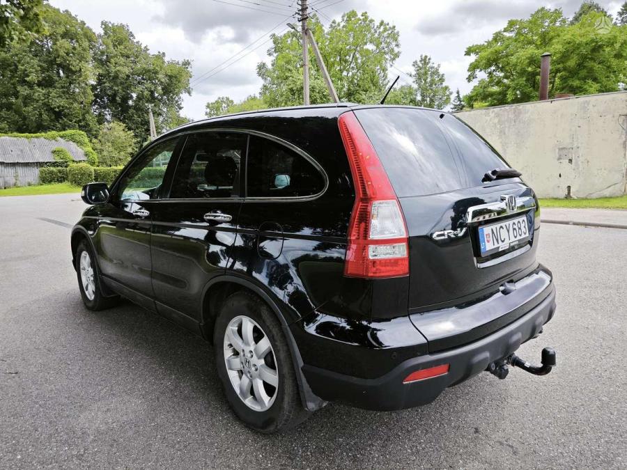 Melns Honda CR-V 2007 Švenčionys, ar dzinēja tilpumu 2.20 L un nobraukumu 270 tūkst. km par 5200 €, foto 5 vietnē AUTOMOTO.COM.LV