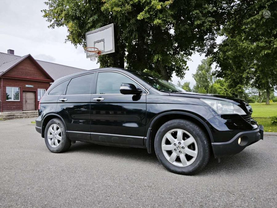 Melns Honda CR-V 2007 Švenčionys, ar dzinēja tilpumu 2.20 L un nobraukumu 270 tūkst. km par 5200 €, foto 9 vietnē AUTOMOTO.COM.LV