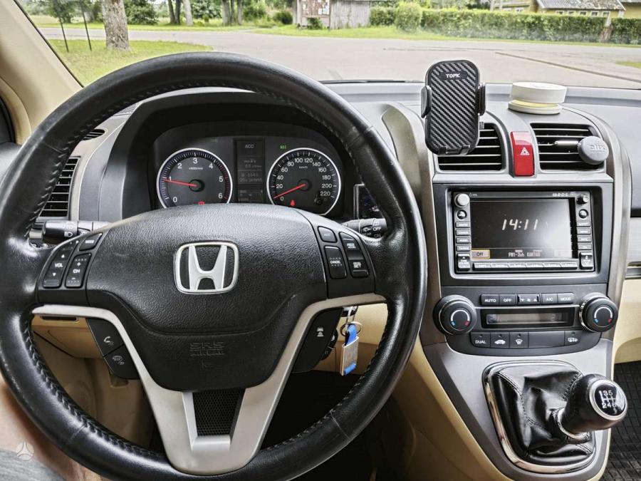 Melns Honda CR-V 2007 Švenčionys, ar dzinēja tilpumu 2.20 L un nobraukumu 270 tūkst. km par 5200 €, foto 11 vietnē AUTOMOTO.COM.LV