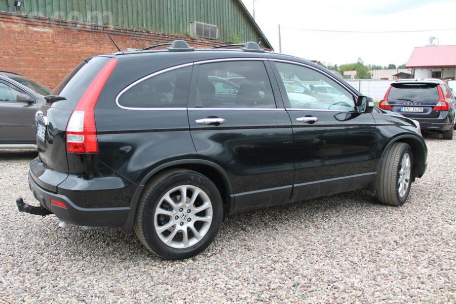 Melns Honda CR-V 2007 Daugavpils, ar dzinēja tilpumu 2.20 L un nobraukumu 295 tūkst. km par 4690 €, foto 8 vietnē AUTOMOTO.COM.LV