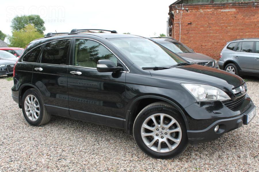 Melns Honda CR-V 2007 Daugavpils, ar dzinēja tilpumu 2.20 L un nobraukumu 295 tūkst. km par 4690 €, foto 9 vietnē AUTOMOTO.COM.LV
