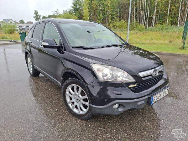 Melns Honda CR-V 2007 Utena, ar dzinēja tilpumu 2.20 L un nobraukumu 370 tūkst. km par 2450 €, foto 2 vietnē AUTOMOTO.COM.LV
