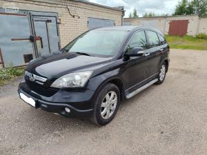 Melns Honda CR-V 2007 Molėtai, ar dzinēja tilpumu 2.00 L un nobraukumu 157 tūkst. km par 3150 €, foto  vietnē AUTOMOTO.COM.LV