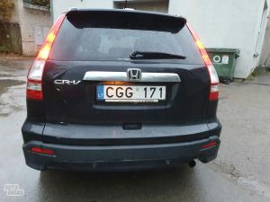 Melns Honda CR-V 2007 Kauņa, ar dzinēja tilpumu 2.00 L un nobraukumu 290 tūkst. km par 3450 €, foto 6 vietnē AUTOMOTO.COM.LV