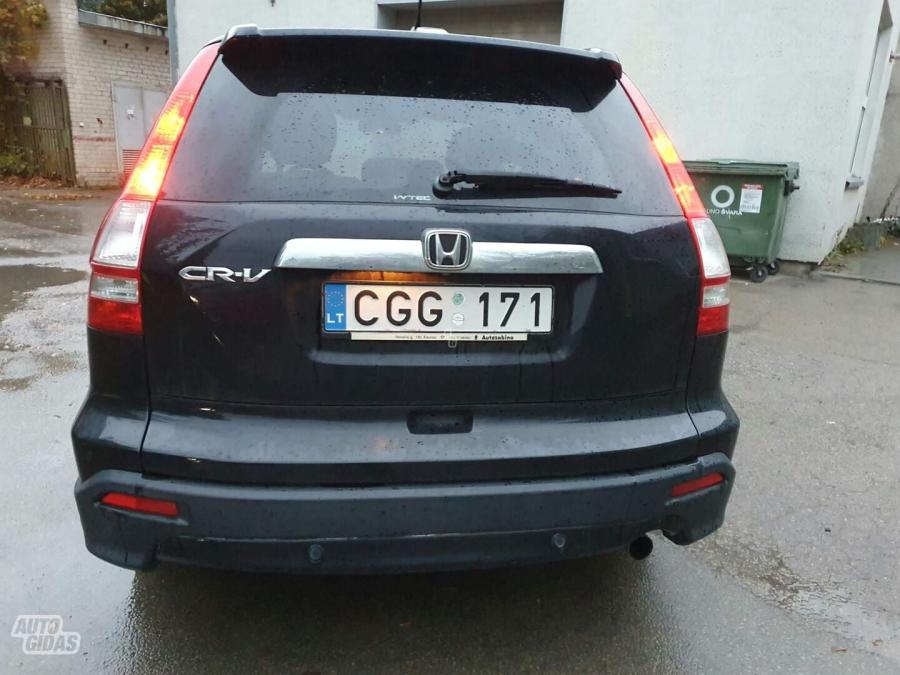 Melns Honda CR-V 2007 Kauņa, ar dzinēja tilpumu 2.00 L un nobraukumu 290 tūkst. km par 3450 €, foto 6 vietnē AUTOMOTO.COM.LV