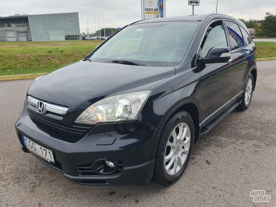 Melns Honda CR-V 2007 Kauņa, ar dzinēja tilpumu 2.00 L un nobraukumu 297 tūkst. km par 3450 €, foto 4 vietnē AUTOMOTO.COM.LV