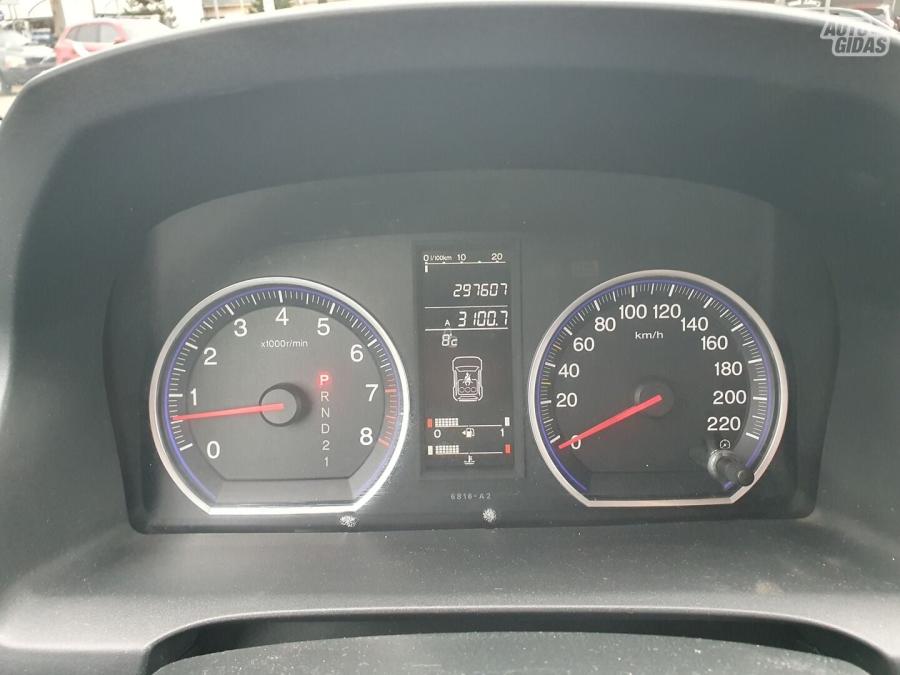 Melns Honda CR-V 2007 Kauņa, ar dzinēja tilpumu 2.00 L un nobraukumu 297 tūkst. km par 3450 €, foto 14 vietnē AUTOMOTO.COM.LV