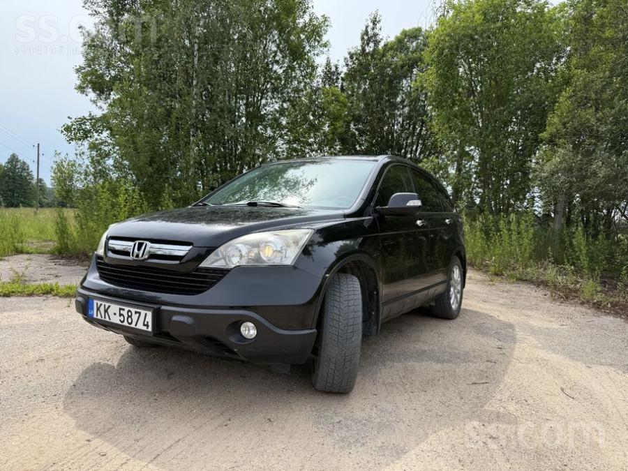 Melns Honda CR-V 2008 Krāslava, ar dzinēja tilpumu 2.20 L un nobraukumu 329 tūkst. km par 4670 €, foto 1 vietnē AUTOMOTO.COM.LV
