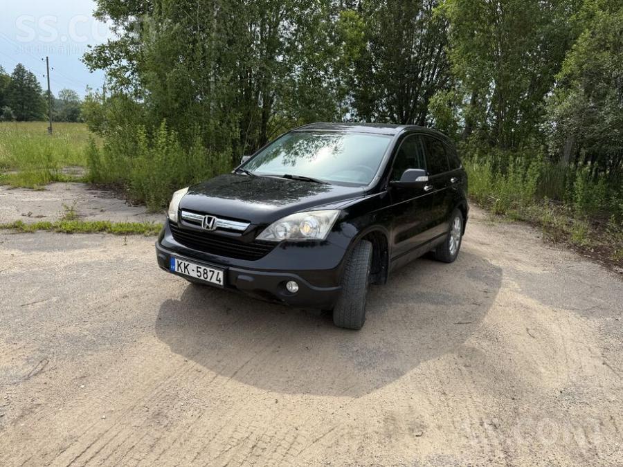 Melns Honda CR-V 2008 Krāslava, ar dzinēja tilpumu 2.20 L un nobraukumu 329 tūkst. km par 4670 €, foto 12 vietnē AUTOMOTO.COM.LV
