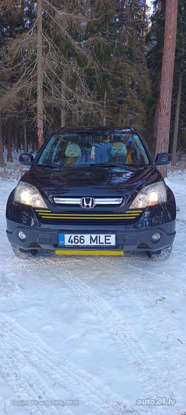 Black Honda CR-V 2008 in Tartu, with an engine capacity of 2.00 L and mileage of 0 thousand km for 6400 €, photo 1 on AUTOMOTO.COM.LV