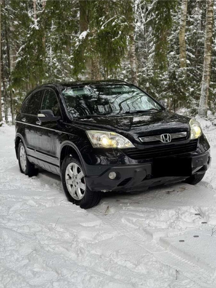 Melns Honda CR-V 2008 Radviliškis, ar dzinēja tilpumu 2.00 L un nobraukumu 249 tūkst. km par 4850 €, foto 1 vietnē AUTOMOTO.COM.LV