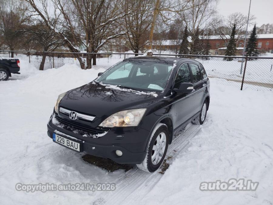 Melns Honda CR-V 2008 Rakvere, ar dzinēja tilpumu 2.00 L un nobraukumu 261 tūkst. km par 4600 €, foto 1 vietnē AUTOMOTO.COM.LV
