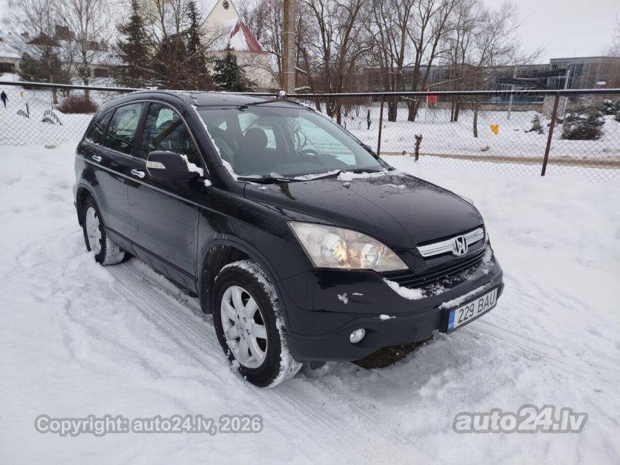 Melns Honda CR-V 2008 Rakvere, ar dzinēja tilpumu 2.00 L un nobraukumu 261 tūkst. km par 4600 €, foto 2 vietnē AUTOMOTO.COM.LV