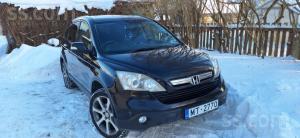 Black Honda CR-V 2008 in Riga, with an engine capacity of 2.20 L and mileage of 206 thousand km for 3000 €, photo 8 on AUTOMOTO.COM.LV