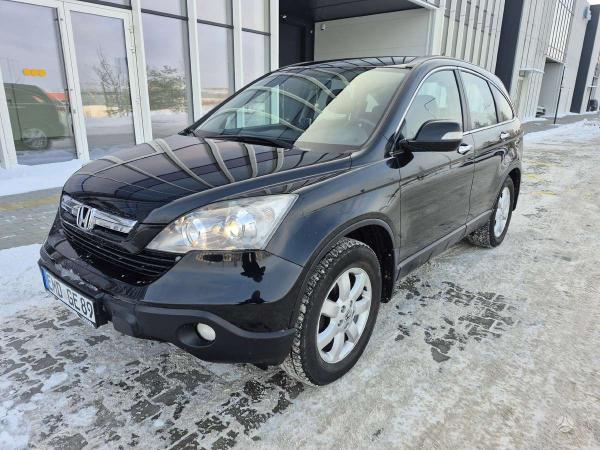 Melns Honda CR-V 2008 Viļņa, ar dzinēja tilpumu 2.20 L un nobraukumu 268 tūkst. km par 5500 €, foto 1 vietnē AUTOMOTO.COM.LV