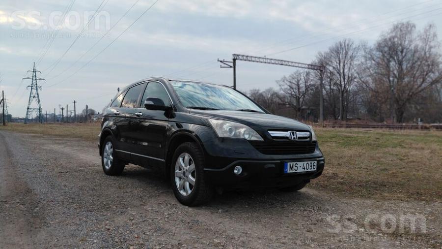Melns Honda CR-V 2008 Rīga, ar dzinēja tilpumu 2.20 L un nobraukumu 316 tūkst. km par 3800 €, foto 4 vietnē AUTOMOTO.COM.LV
