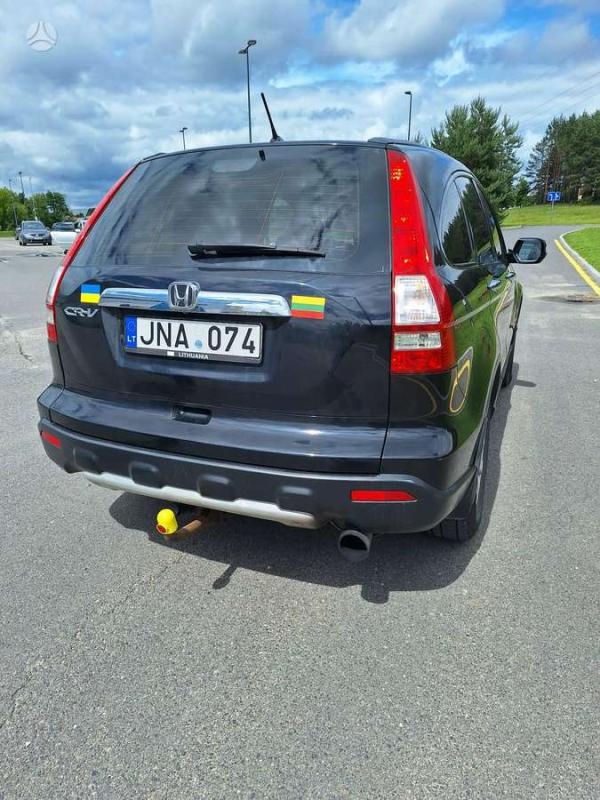 Melns Honda CR-V 2008 Utena, ar dzinēja tilpumu 2.20 L un nobraukumu 380 tūkst. km par 4200 €, foto 8 vietnē AUTOMOTO.COM.LV