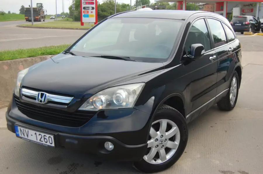 Melns Honda CR-V 2008 Jēkabpils, ar dzinēja tilpumu 2.20 L un nobraukumu 258 tūkst. km par 6900 €, foto 1 vietnē AUTOMOTO.COM.LV